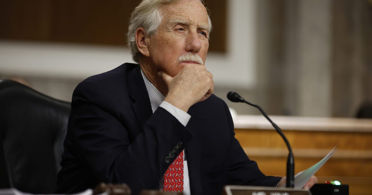 Angus King Says He Voted to Confirm Josh Divine Because Josh Hawley ...