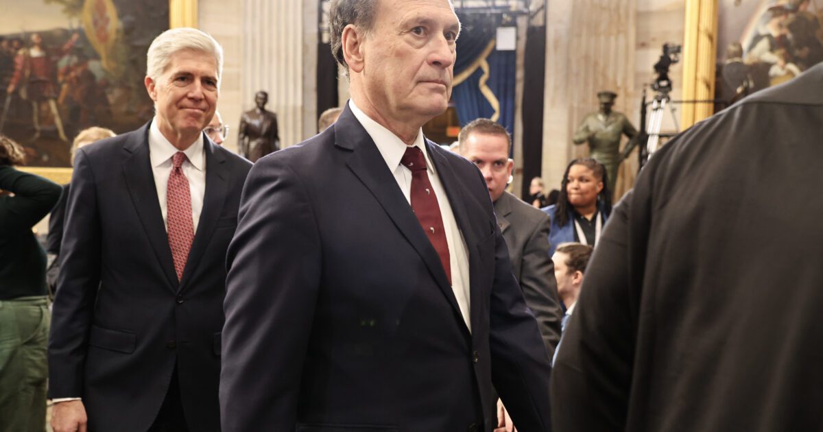 Sam Alito Forced to Briefly Contemplate the Crushing Weight of His ...